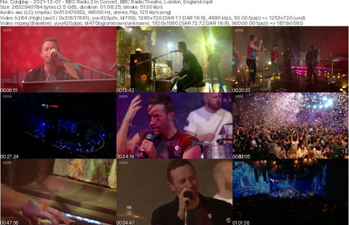 [2021-12-07] BBC Radio 2 In Concert, BBC Radio Theatre, London, England ...